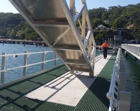 Ships Gangway – Chowder Bay - DWW Engineering