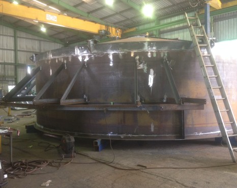 190Mtr3 Lime Saturator Tank - DWW Engineering